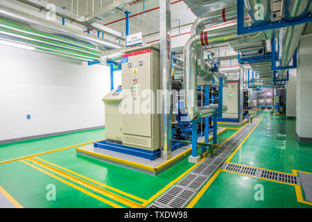 Plate heat transfer station Stock Photo - Alamy