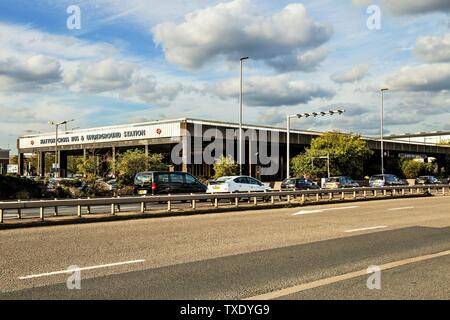Hatton Cross Bus and Underground Station, London Borough of Hillingdon ...