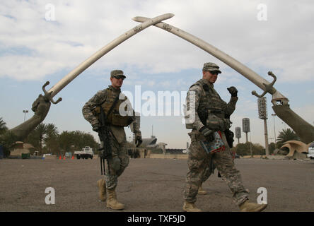 The Swords of Qadisiyah . Also Called The Hands of Victory. Baghdad ...