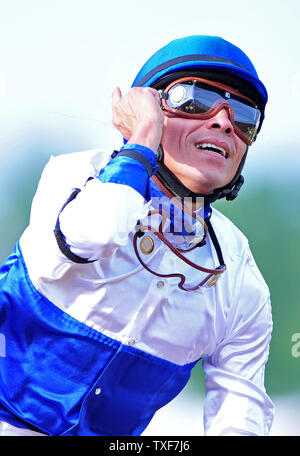 Shackleford, with jockey Jesus Lopez Castanon aboard, wins the 136th ...