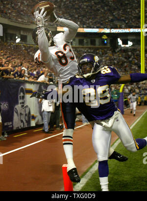 Chicago Bears receiver David Terrell leaves traffic court Friday, Feb ...