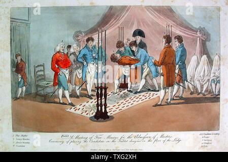 Elevation to Master V Early 19th century English lithograph (25 cm x 39 ...