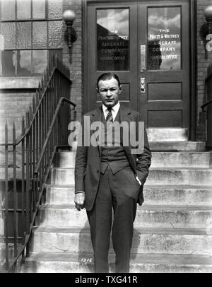 Frederick Rentschler, founder and CEO of the American aircraft engine ...