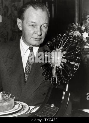Frederick Rentschler, founder and CEO of the American aircraft engine ...