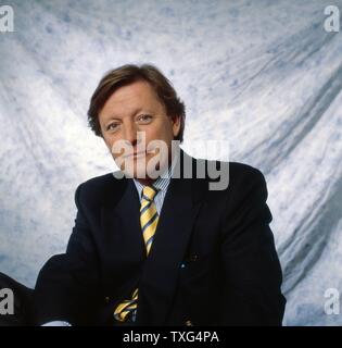 Roger Zabel, French journalist. 1990 Stock Photo - Alamy