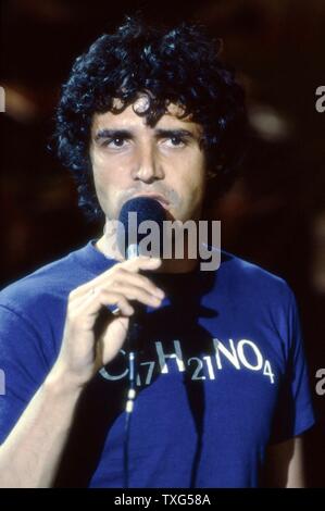 French singer Julien Clerc in 1985 Stock Photo - Alamy
