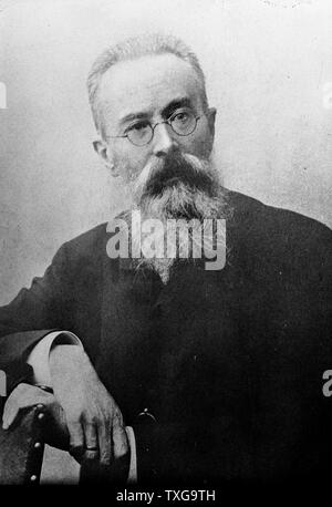 Portrait of the composer Nikolai Andreyevich Rimsky-Korsakov by ...