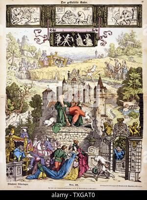 Moritz von Schwind,.- The Fairy Tale of Cinderella Stock Photo - Alamy