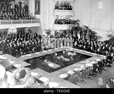 Naval conference in Washington, 1922 Stock Photo - Alamy