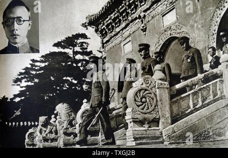 Puyi of the Manchu Aisin Gioro clan, was the last Emperor of China, and ...