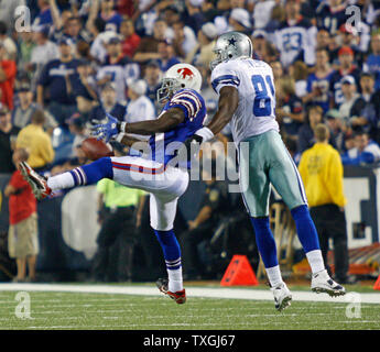 Buffalo Bills cornerback Terrence McGee carries the ball up field after ...