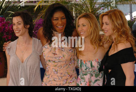 Alanis Morissette, Sheryl Crow and Lara Fabian arrive at the closing ...