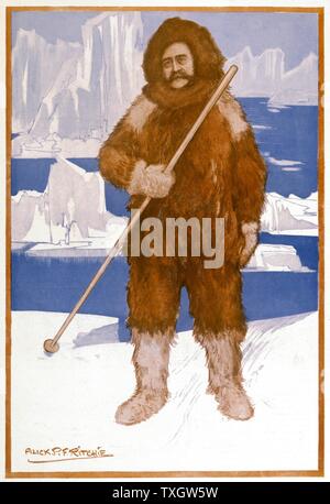 Arctic explorer Robert Peary (1856 - 1920) - the US Navy officer who ...