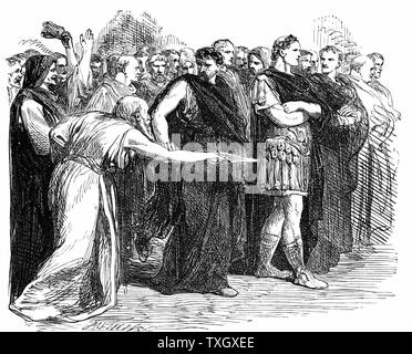 Beware the Ides of March: Soothsayer warning Julius Caesar of the Ides ...