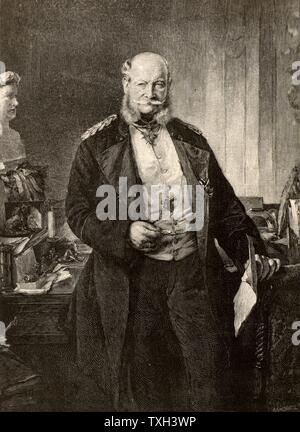 Wilhelm I of Germany, King of Prussia, 1861 Stock Photo - Alamy