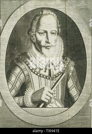 Walter Raleigh (1552-1612) English courtier and navigator. Favourite of ...
