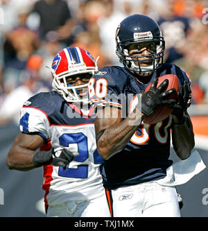 Buffalo Bills cornerback Terrence McGee carries the ball up field after ...