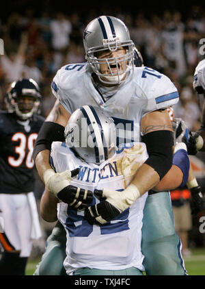 Chicago Bears offensive tackle Jason Spriggs (78) walks off the field ...