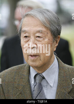 University of Chicago Physics professor Yoichiro Nambu during a news ...