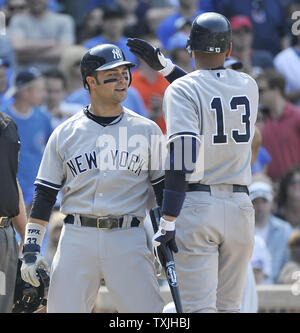 New Chicago Cubs player Alex Bregman, left, listens to Chicago Cubs ...