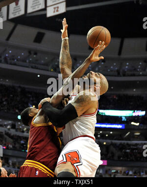 Carlos Boozer of the Cleveland Cavaliers during the NBA All-Star Game ...