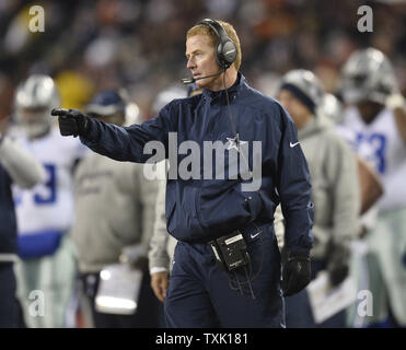 Dallas Cowboys head coach Brian Schottenheimer during a preseason NFL ...