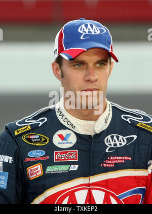 David Ragan stands on pit road before NASCAR Daytona 500 auto race ...