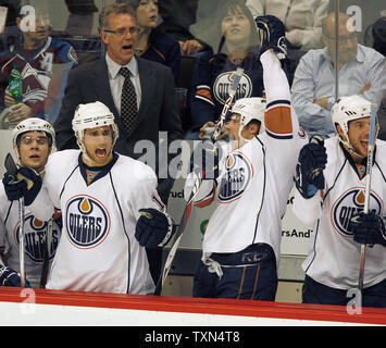 Colorado Avalanche center Andrew Cogliano (11) collects the puck as ...