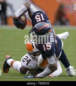Cleveland Browns cornerback Eric Wright walks on the sidelines during ...