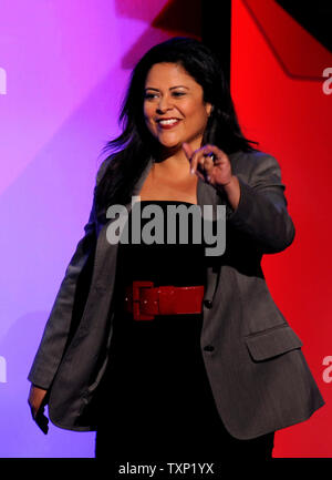 Maya Soetoro-Ng, Barack Obama's sister, attends the presentation ...