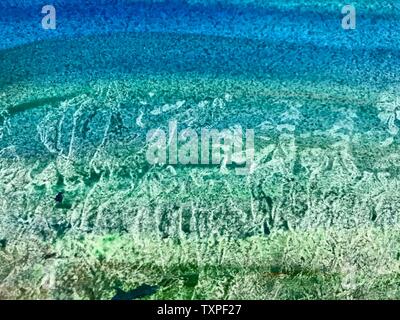 Flow distant mountain abstract painting texture Stock Photo - Alamy