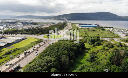 Inverness, Scotland, UK. 25 June 2019. Transport Scotland has proposed ...