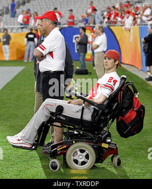 Ohio State Buckeyes place kicker Jayden Fielding (38) during the Rose ...
