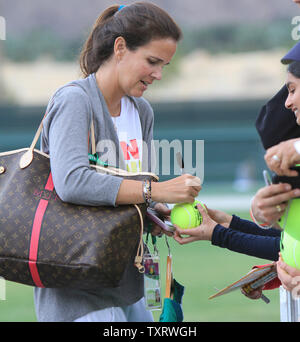 March 9, 2012 - Indian Wells, California, U.S - Galina Voskoboeva (KAZ ...