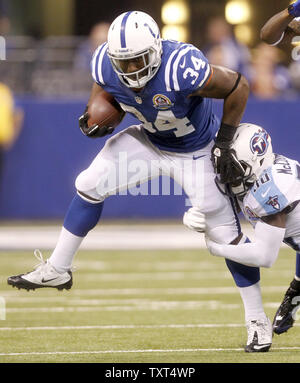 Indianapolis Colts running back Jason Huntley (36) in action during the ...