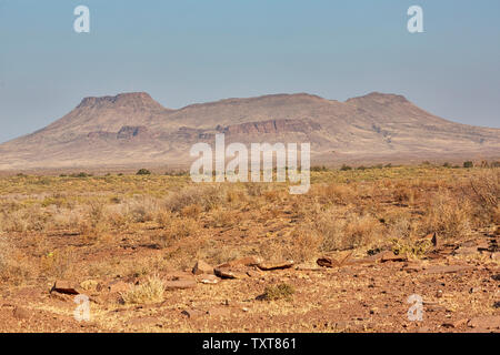 Brukkaros Mountain (Geitsi Gubib), extinct volcano in Karas Region in ...