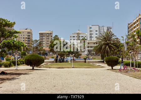 Dakar, Senegal. Soweto Square (Place Soweto), and Dakar Museum in Stock ...