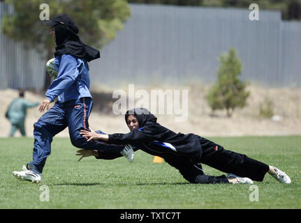 Iranian women rugby players train in Azadi (freedom) Sport Complex in ...