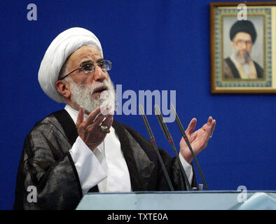 Iranian cleric Ahmad Janati, who chairs the powerful Guardians Council ...
