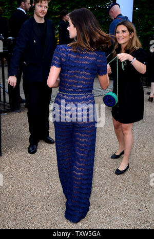 Jenna Coleman attending the Serpentine Summer Party at the Serpentine ...