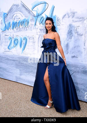 Maya Jama attends the Serpentine Summer Party at Serpentine South in ...