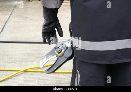 Fire & Rescue cutting equipment RTA RTC Stock Photo - Alamy