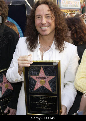 Vocalist Steve Augeri of the band Journey appears in concert as the ...