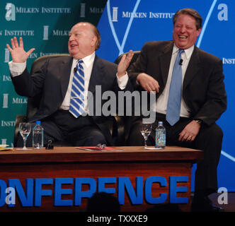 Fox News president Roger Ailes, left, and son Zachary attend "The Great ...