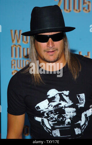 Kid Rock at The 2005 World Music Awards - Arrivals held at The Kodak ...