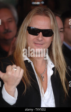 Alice In Chains guitarist Jerry Cantrell is shown performing "live" in ...