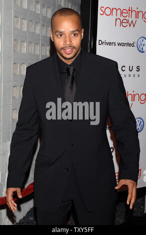Actor Donald Faison, a cast member in the dramatic comedy motion ...