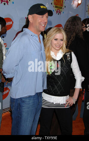 1 April 2006 - Westwood, California - Bruce Willis. Nickelodeon's 19th ...