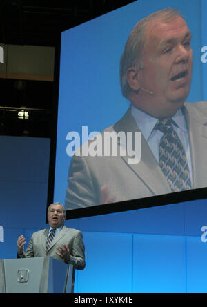 John Mendel, senior vice president for automobile operations at Honda ...