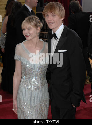 Kirsten Dunst and Christian Dunst The 79th Annual Academy Awards ...